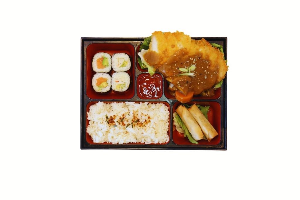 Curry Chicken Katsu Bento – Bosu Sushii